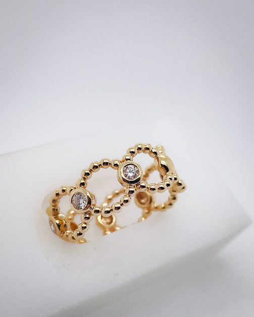 Getana 14K Yellow Gold Ring Style RG-DIA-7234-YG – Alexander's Jewelers